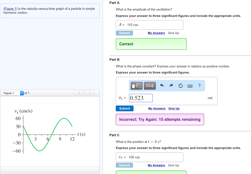 Solved Figure 1 is the velocity-versus-time graph of a | Chegg.com