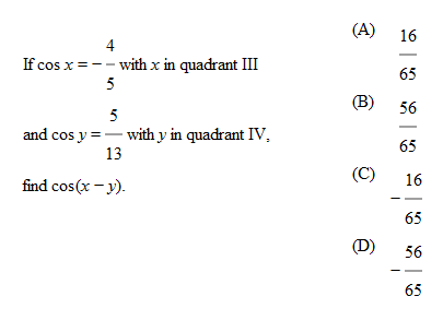 Solved Reduce to a single term: cos (3a + 2b) cos(2b) + | Chegg.com