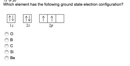 Solved Which element has the following ground state electron | Chegg.com