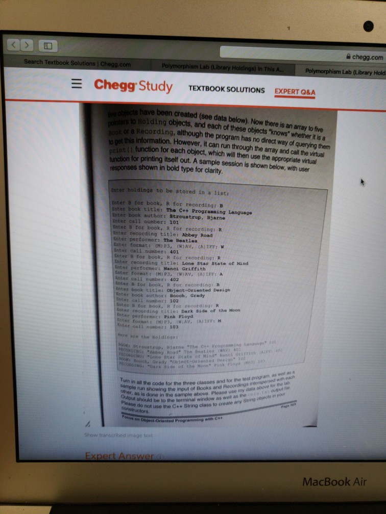 Solved need help in C++ I need these files please help | Chegg.com