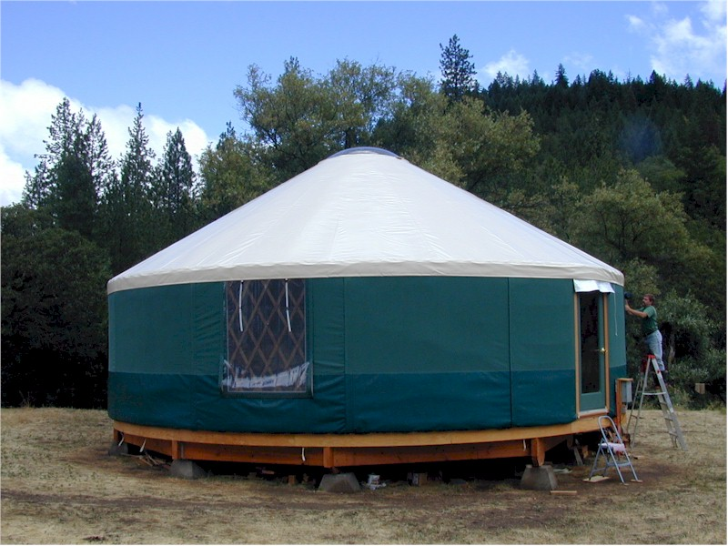 Solved A yurt is being built. Assume the yurt is a cylinder | Chegg.com