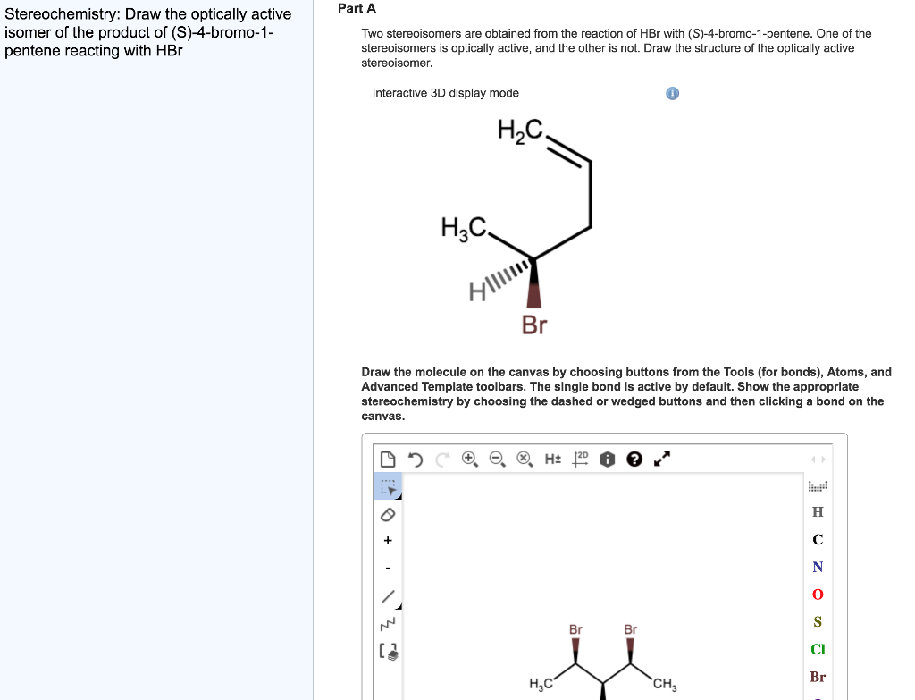 Solved Alkenes: Electrophilic addition of HBr to 3,3- art A | Chegg.com
