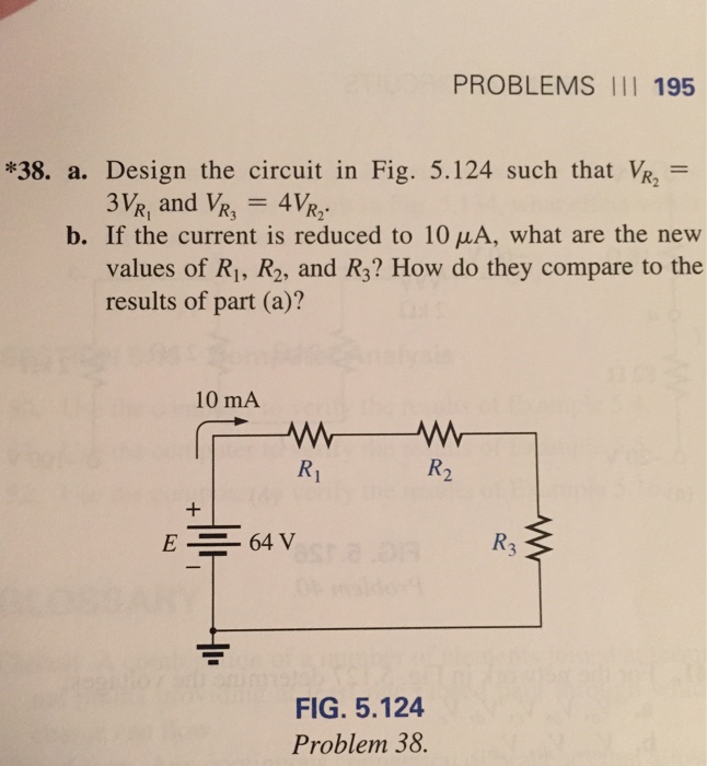 Solved Design the circuit in Fig. 5.124 such that V_R_2 = | Chegg.com