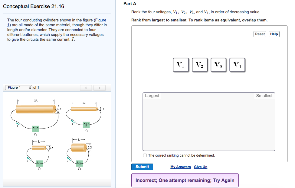 Solved The four conducting cylinders shown in the figure | Chegg.com