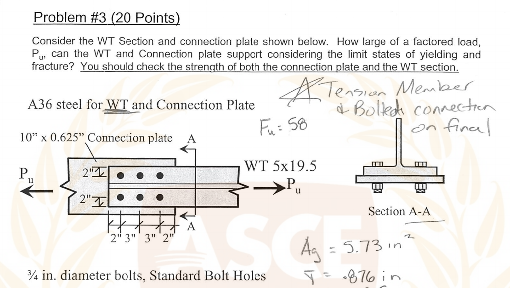 Solved Problem #3 (20 Points Consider the WT Section and | Chegg.com