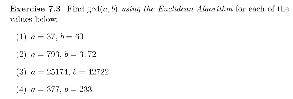 Solved Please Help Solve Using Both The Eucilidean 7904