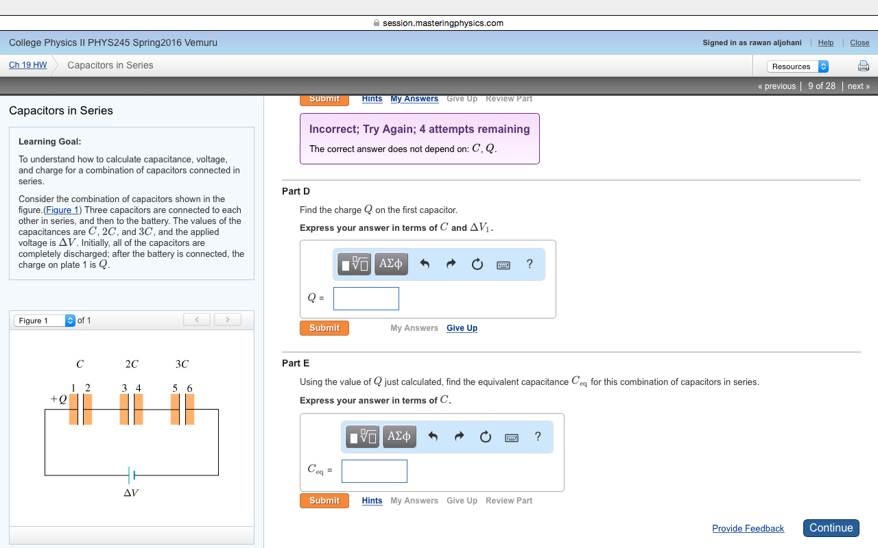 Solved To understand how to calculate capacitance, voltage, | Chegg.com