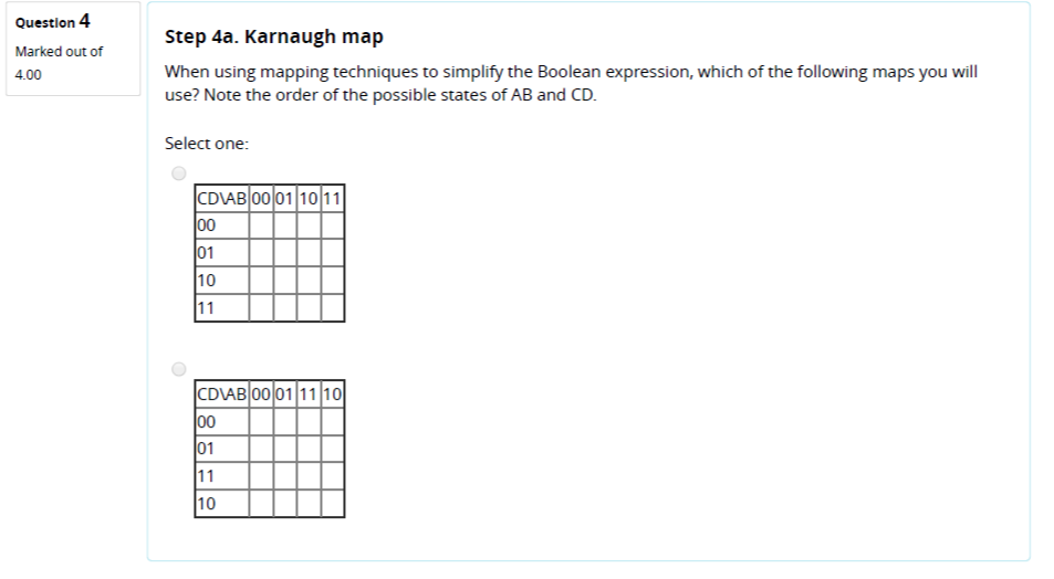 Solved Design a logic circuit that will indicate whether the | Chegg.com