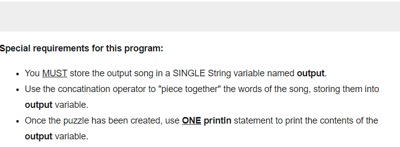 Solved Create A New Java Class Called Madlib Write A Java 1272