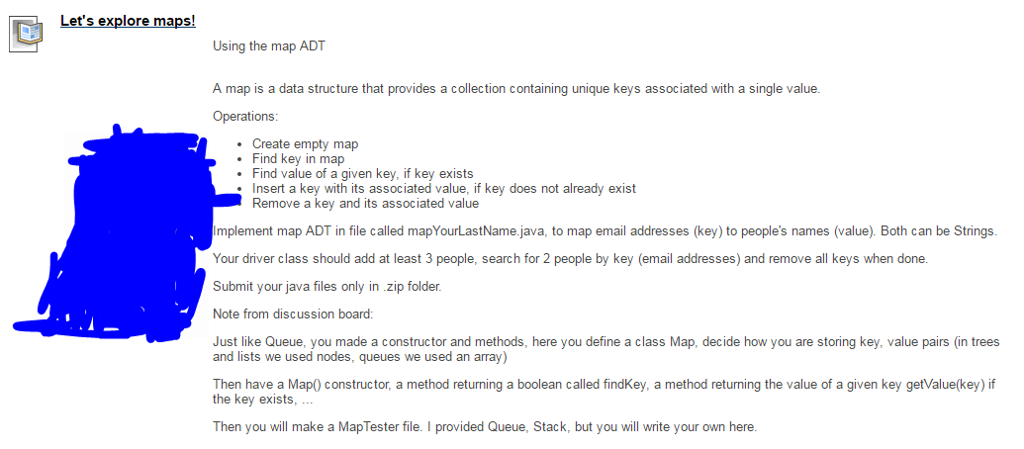 Solved Using the map ADT A map is a data structure that | Chegg.com