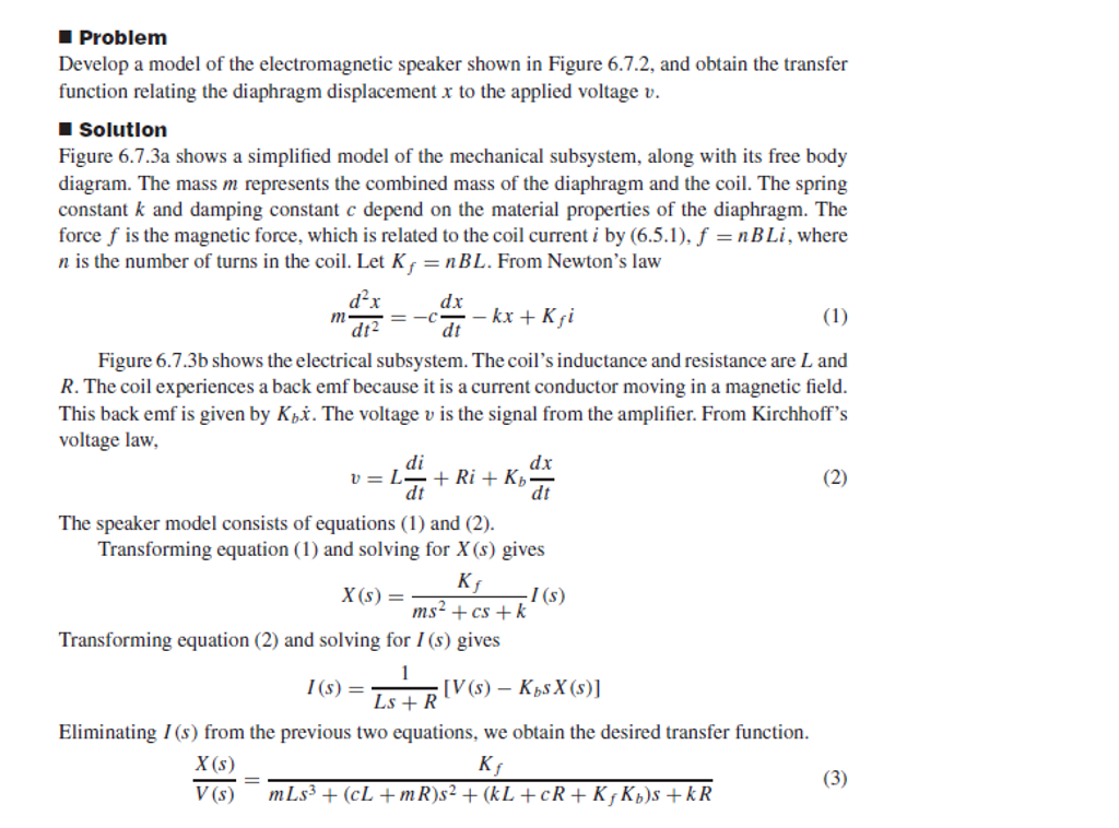 Solved Speaker In this lab experiment, you will analyze the | Chegg.com