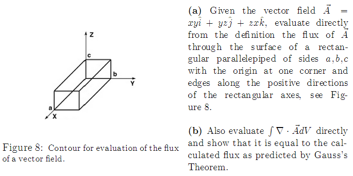 Solved Given the vector field A rightarrow = xyi + yzj + | Chegg.com