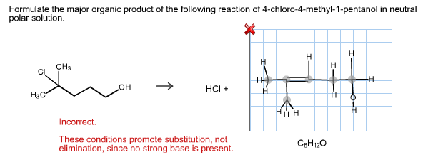 Solved Formulate the major organic product of the following | Chegg.com