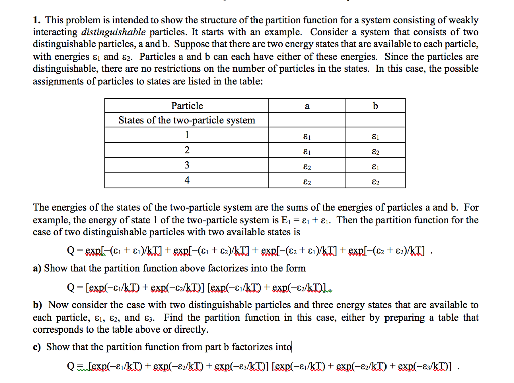 Solved 1. This problem is intended to show the structure of | Chegg.com