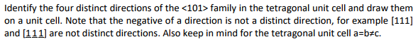 Solved Identify the four distinct directions of the | Chegg.com