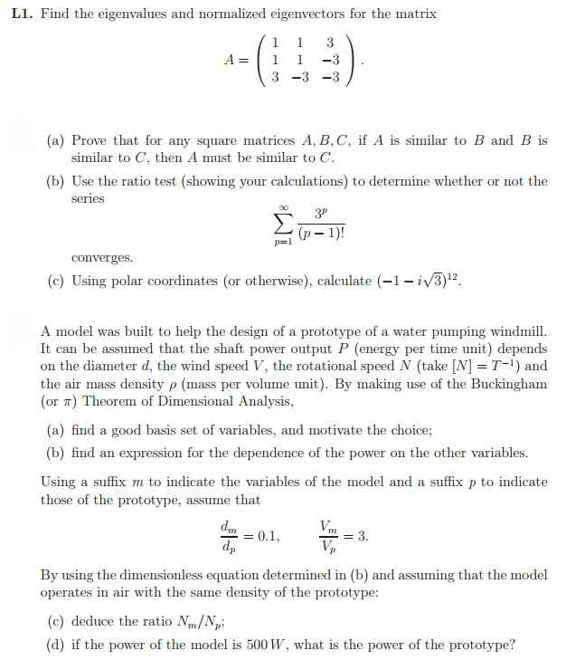 Solved Find the eigenvalues and normalized eigenvectors for | Chegg.com
