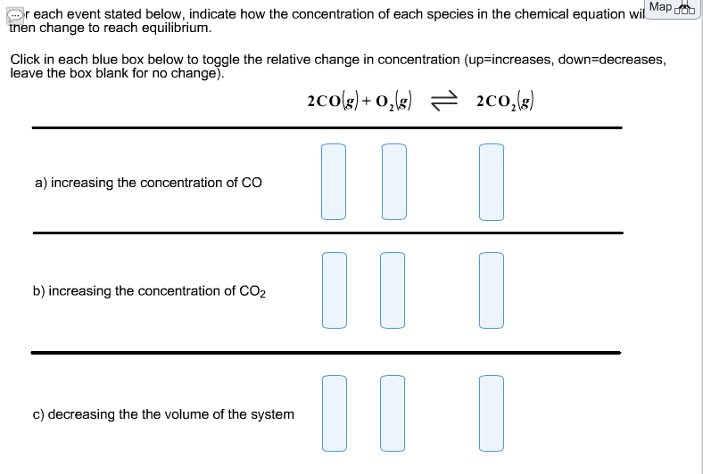 Solved For each event stated below, indicate how the | Chegg.com