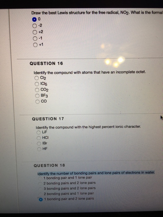 Solved Draw the best Lewis structure for the free radical, | Chegg.com