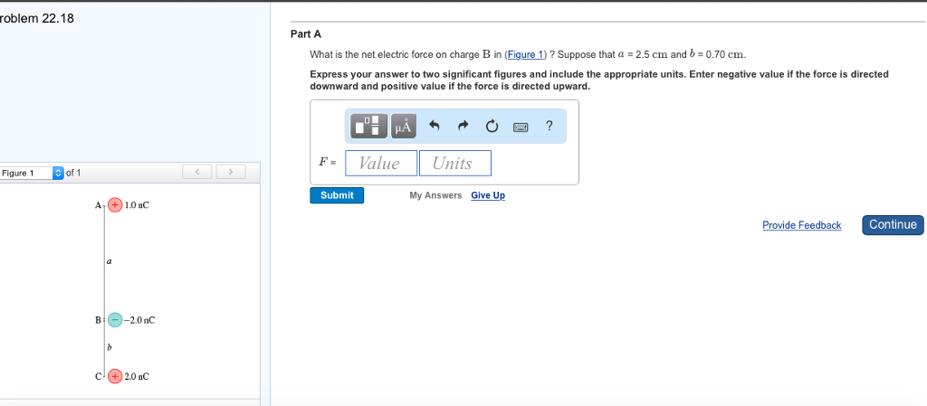 Solved What is the net electric force on charge B in (Figure | Chegg.com