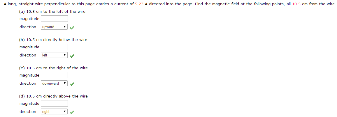 Solved A long, straight wire perpendicular to this page | Chegg.com