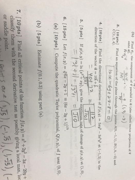 Solved Find v||, the component of v parallel to u (also | Chegg.com