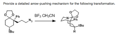 Solved: Provide A Detailed Arrow-pushing Mechanism For The... | Chegg.com