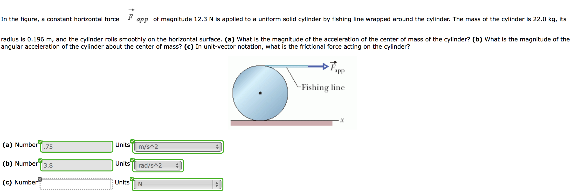 Solved In the figure, a constant horizontal force F app of | Chegg.com Solved In the figure, a constant horizontal force F app of | Chegg.com