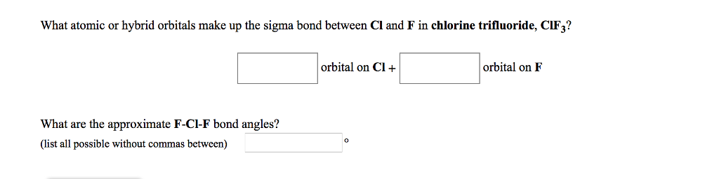 Clf3 Hybridization
