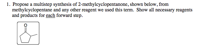 Solved Propose a multistep synthesis of | Chegg.com