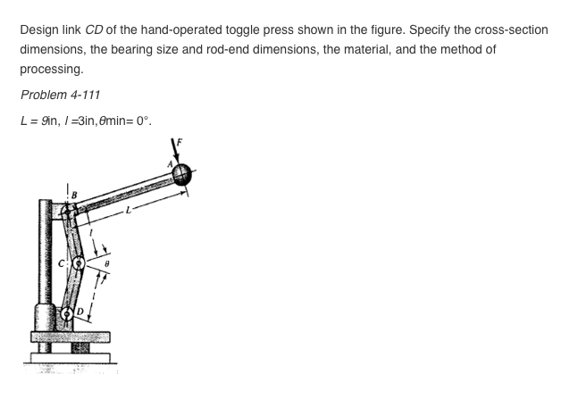 Solved Shigley's Mechanical Engineering Design (10th | Chegg.com