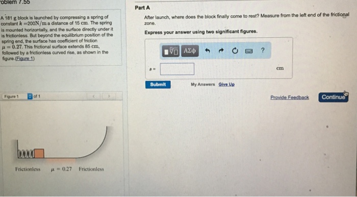 Solved Exercise 7.27 A particle slides back and forth on a | Chegg.com