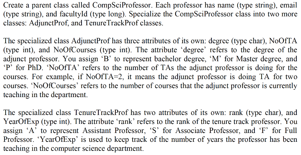 Solved C++ - Inheritance hierarchy - *Need 7 seperate files. | Chegg.com