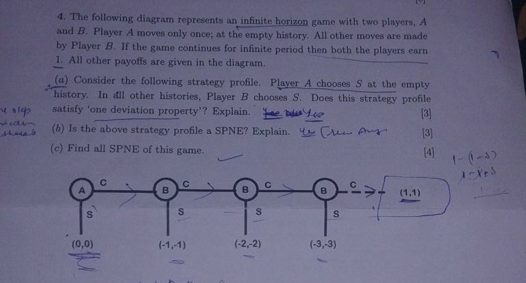 Solved 4. The following diagram represents an infinite | Chegg.com