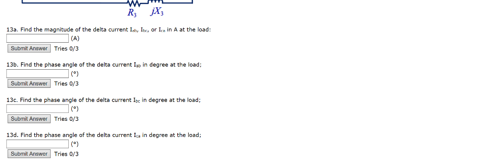 Solved Q13. In a balanced three-phase Y-A system, the source | Chegg.com