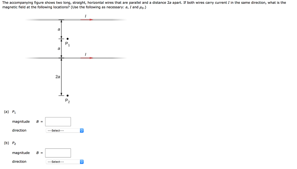 Solved The accompanying figure shows two long, straight, | Chegg.com