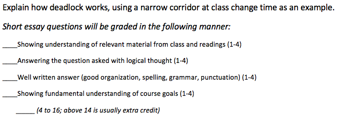 Essay Writing Short Essay Questions Examples