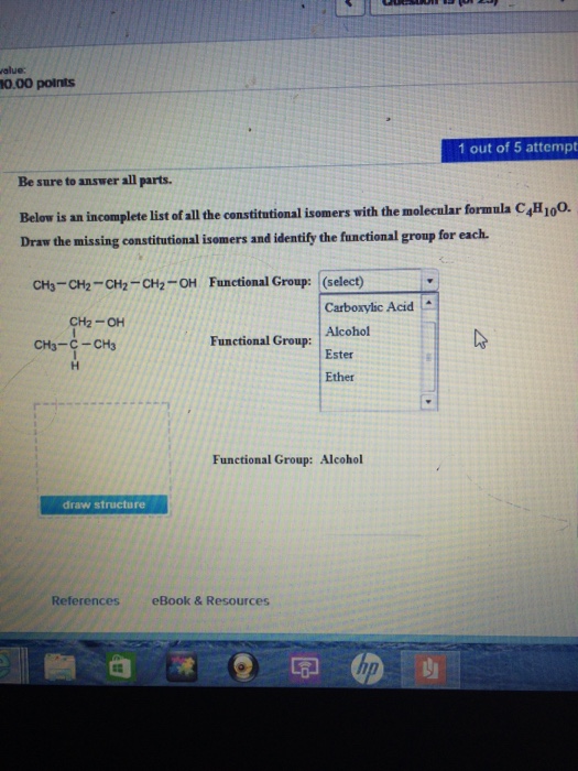 Solved Below is an incomplete list of all the constitutional | Chegg.com