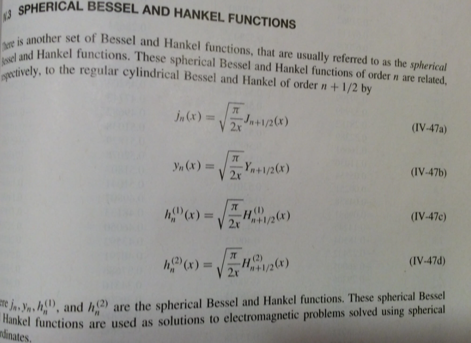 Solved 3.14. Show that spherical Hankel functions of the | Chegg.com