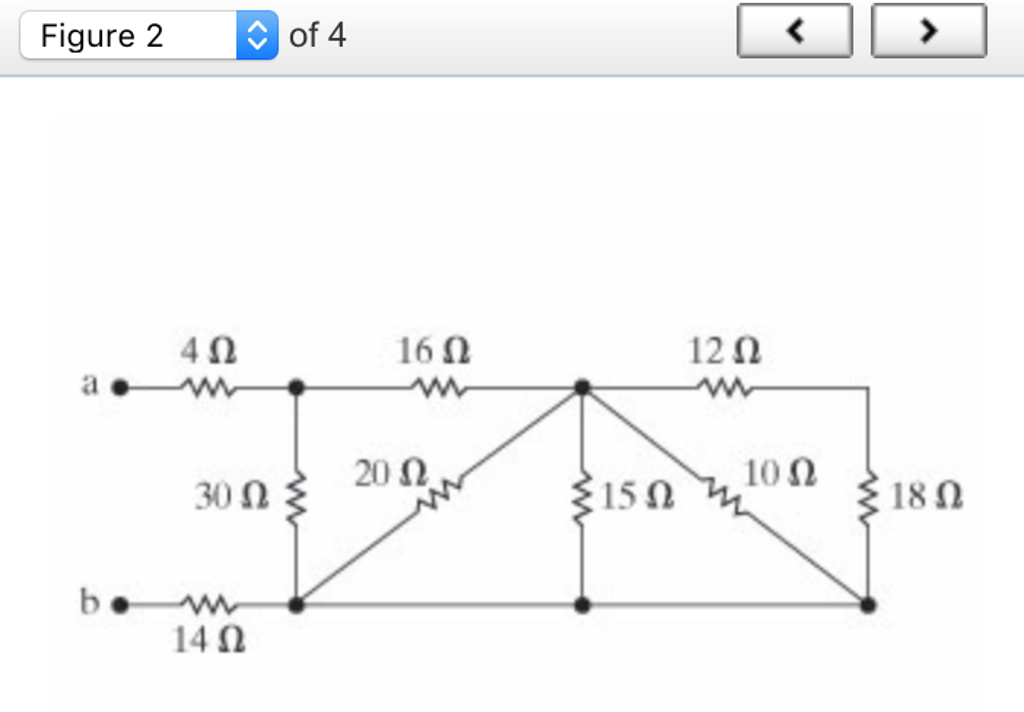 Solved (a) Find the equivalent resistance Rab for the | Chegg.com