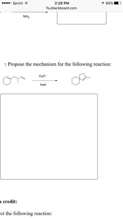 Solved Propose the mechanism for the following reaction: | Chegg.com