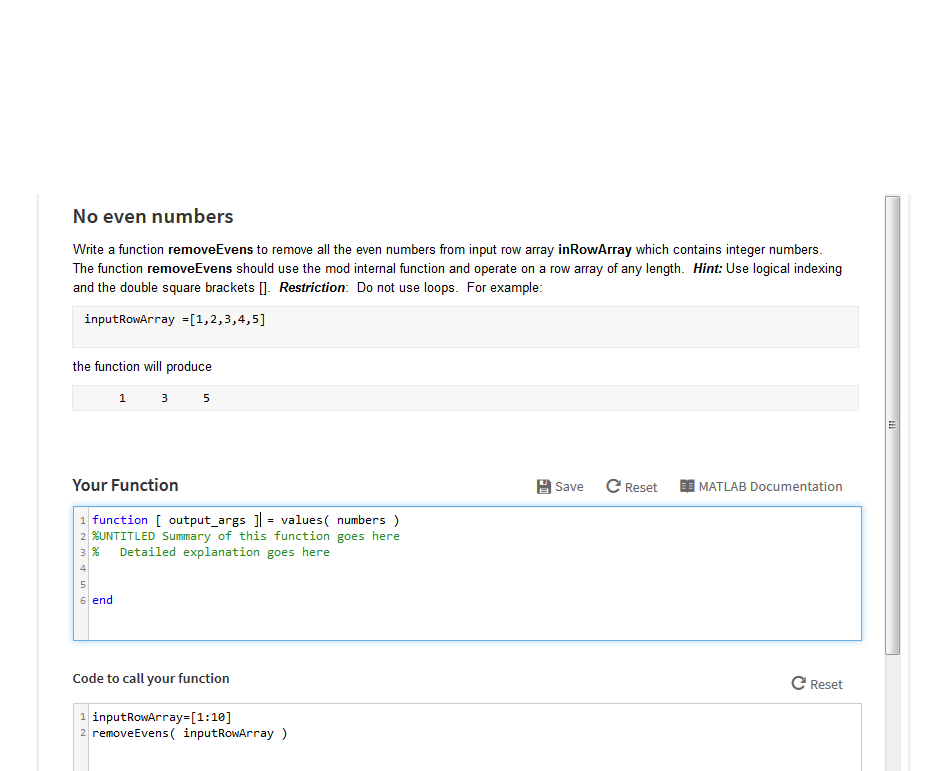 Solved This Is Beginning MATLAB Need To Use Mod Function To Chegg