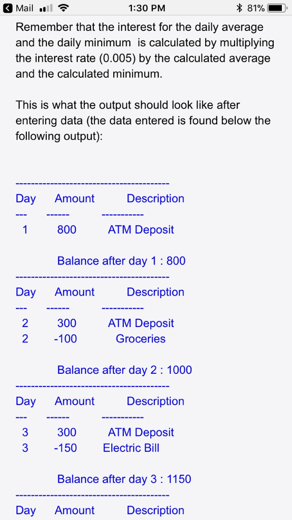 Exercise P6.13. Write a program that prints out a | Chegg.com