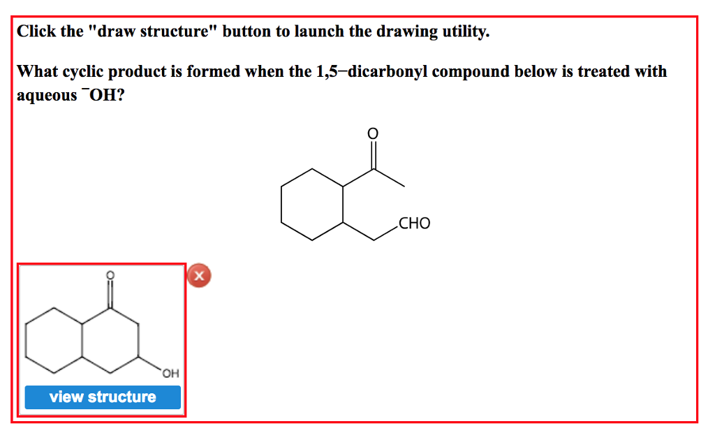 Solved Click the "draw structure" button to launch the | Chegg.com
