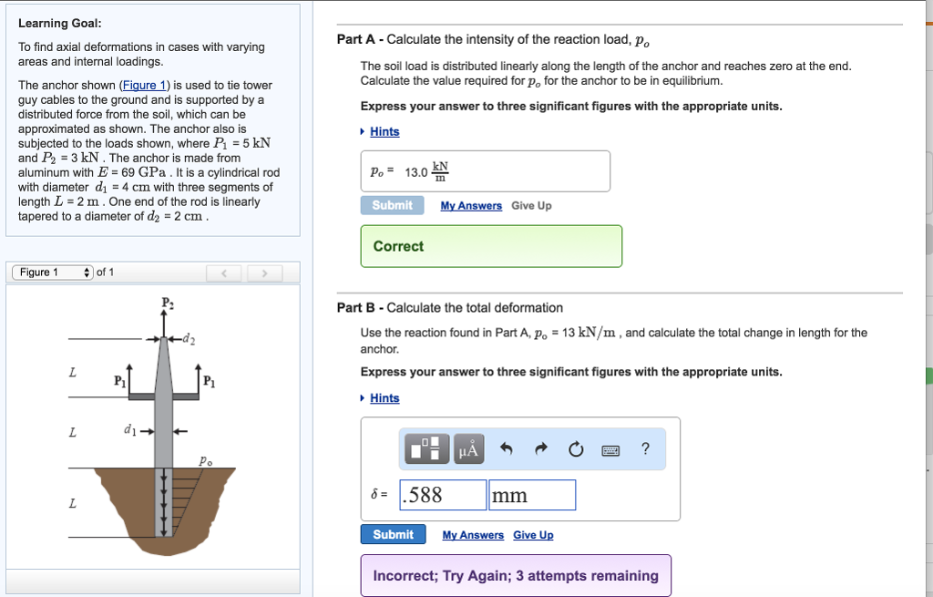 Solved Learning Goal Part A - Calculate the intensity of the | Chegg.com