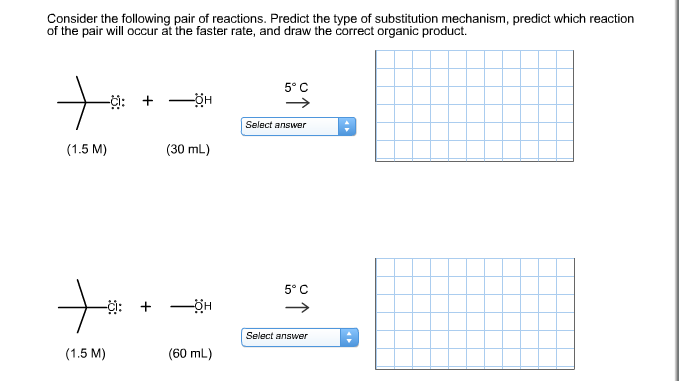 Solved Consider the following pair of reactions. Predict the | Chegg.com