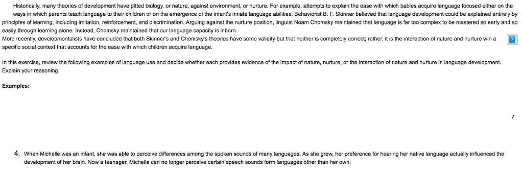 Solved Historically, many theories of development have | Chegg.com