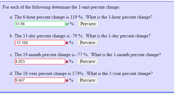 For each of the following determine the 1-unit | Chegg.com