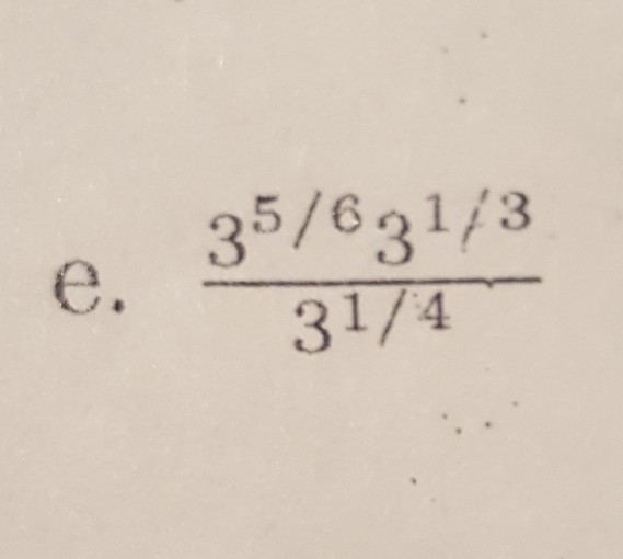 Solved 35/631/3 31/4 | Chegg.com