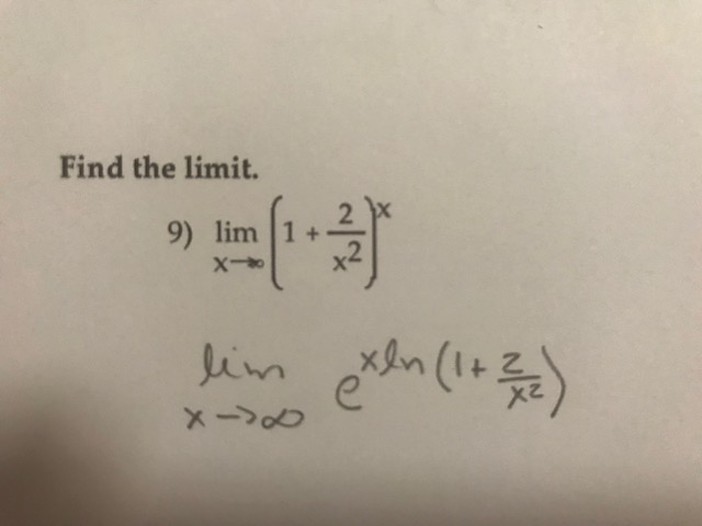 Solved Find the limit. 9) lim | | + 2 | Chegg.com