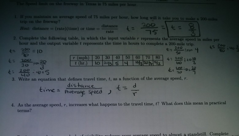 Solved If you maintain an average speed of 75 miles per | Chegg.com